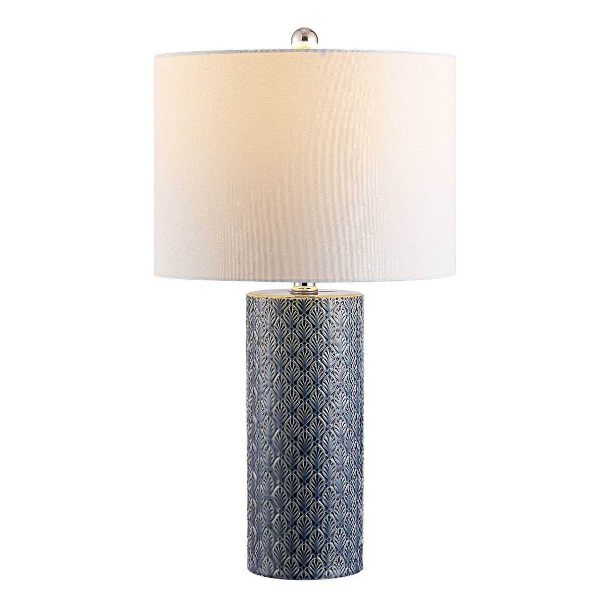 George Oliver Odette 24.5" Navy Standard Lamp | Wayfair