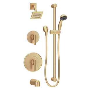 Shower Systems Shower Faucets & Systems You'll Love | Wayfair