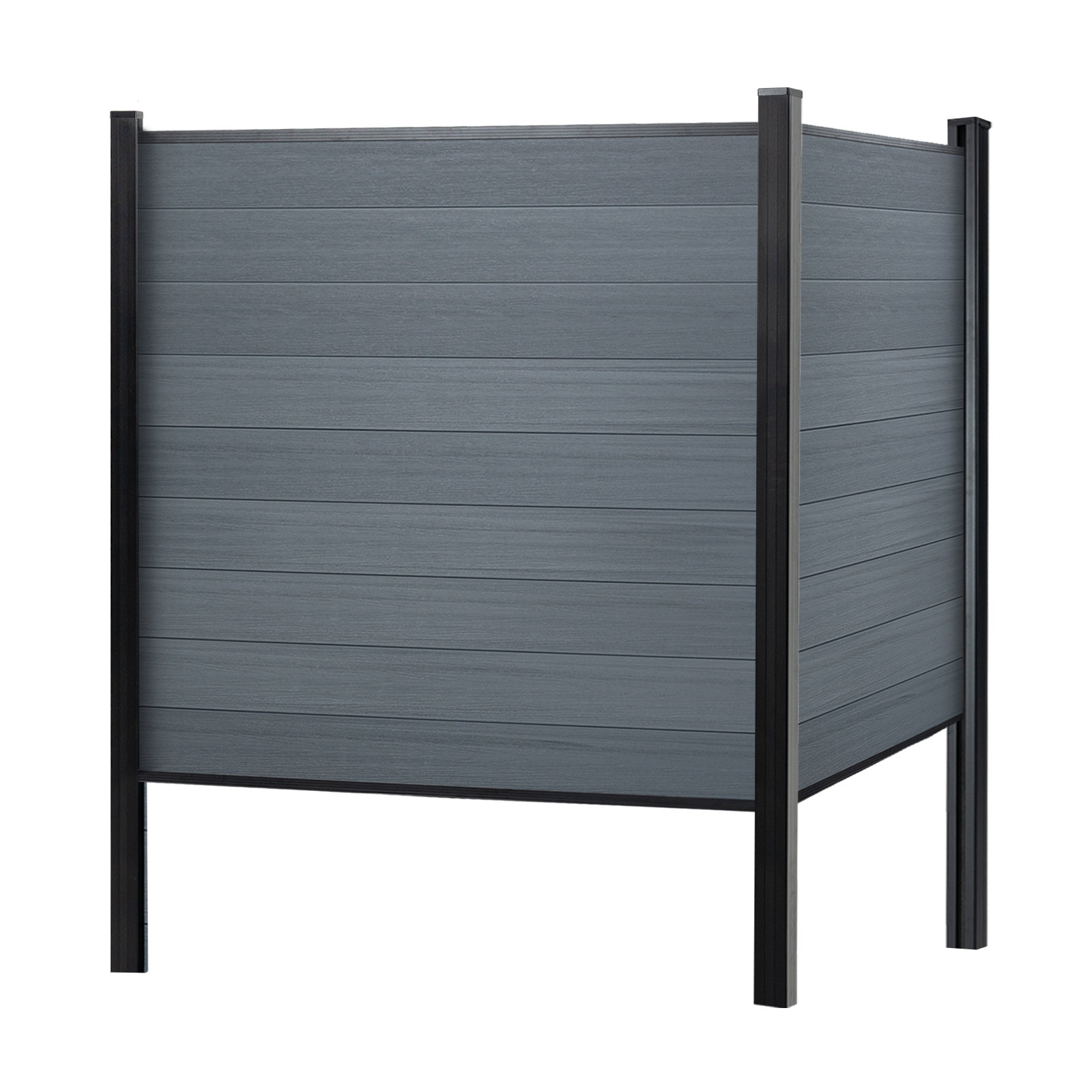 mondaria 8Ft H X 6Ft W Composite Privacy Fence Panels With 1 Post ...