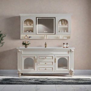 Backop American retro style rest room bathroom cabinet | Wayfair
