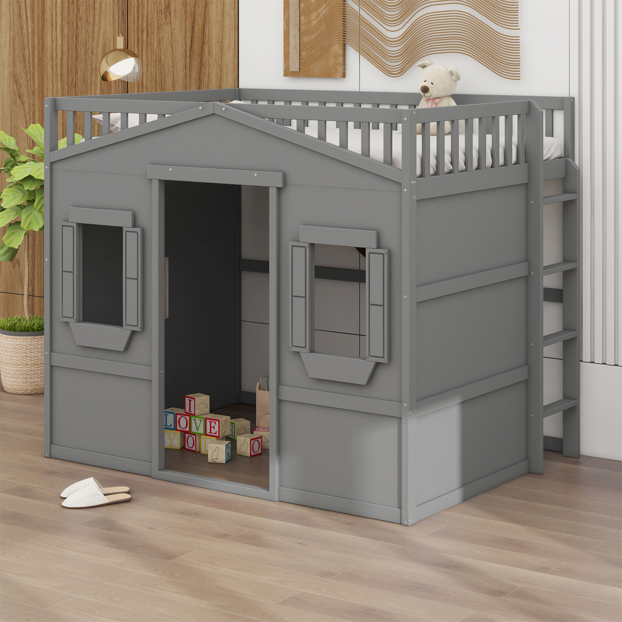 Harriet Bee Kaelum Kids Loft Bed - Wayfair Canada