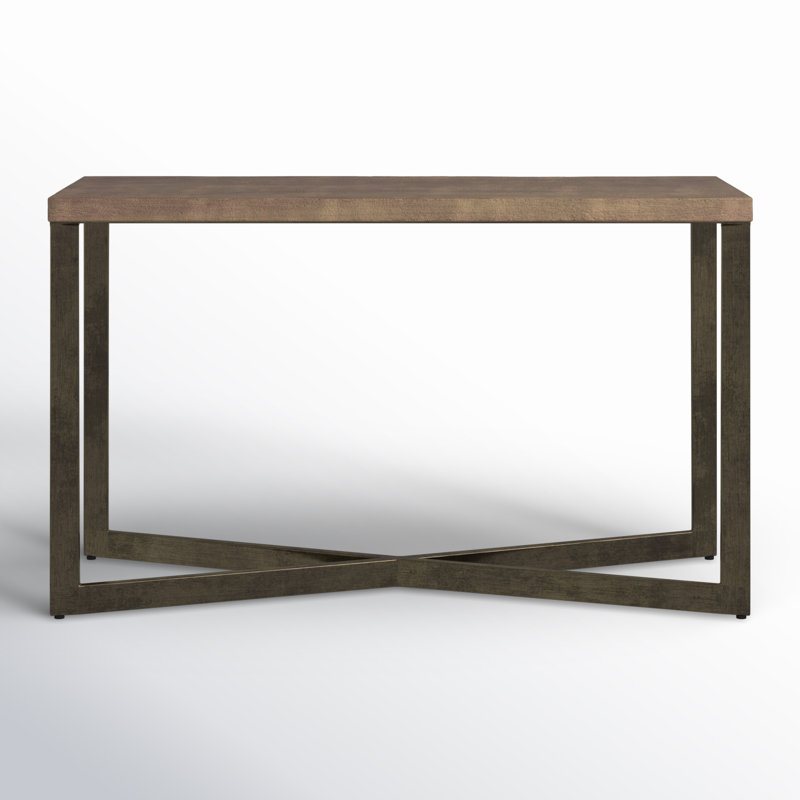 Joss & Main Tulane 50'' Solid Wood Top Console Table | Wayfair