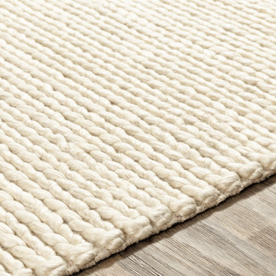 Ithaca Handwoven Cream Rug & Reviews | Joss & Main