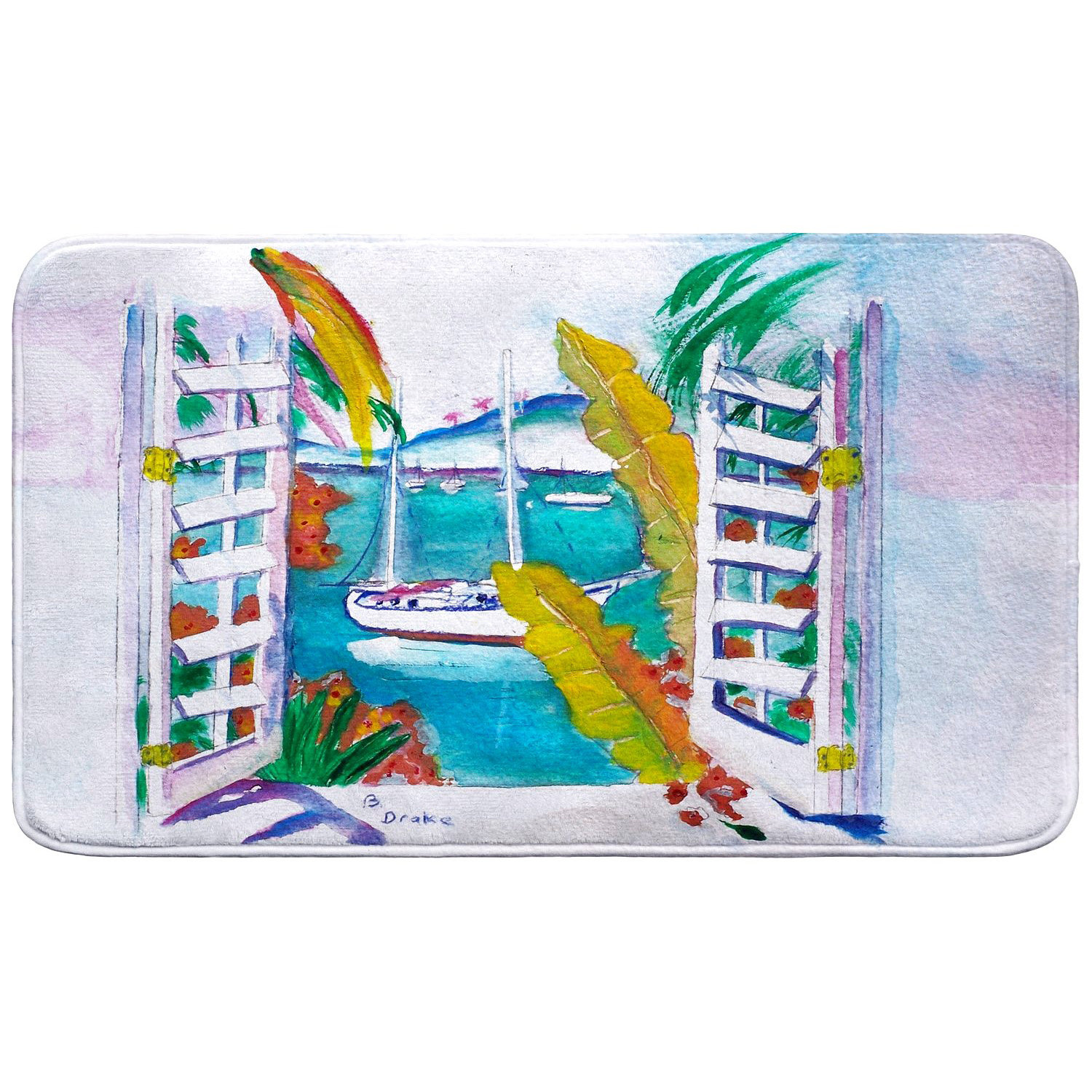 Dovecove Tapis de bain Bay View - Wayfair Canada