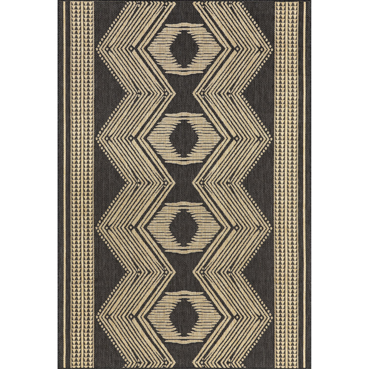 Union Rustic Ranya Tribal Indoor/Outdoor Area Rug & Reviews | Wayfair