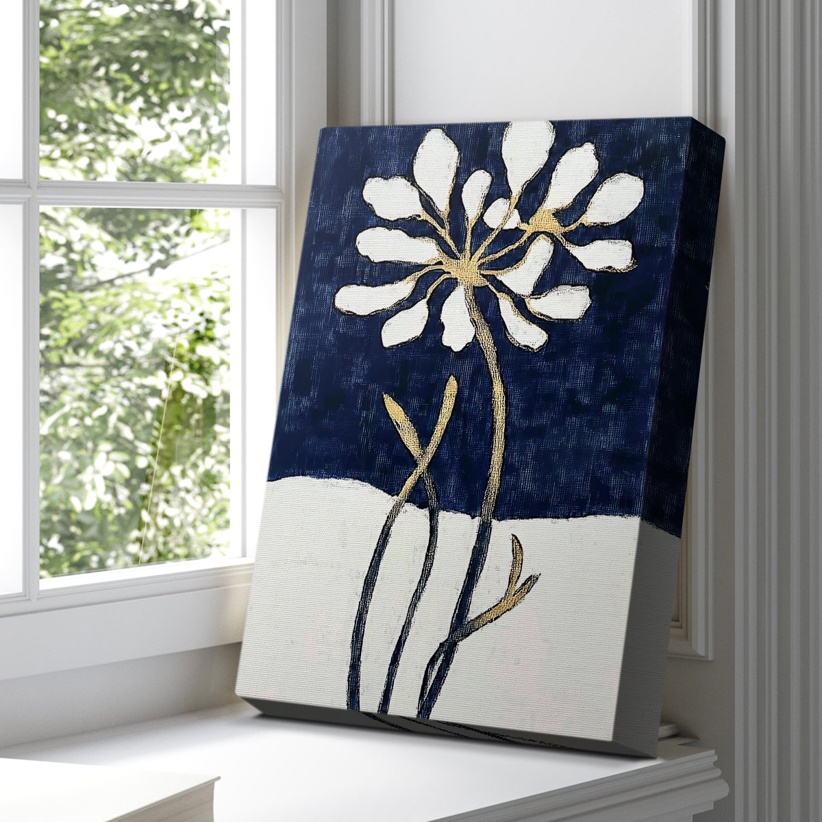 Renditions Gallery Floral CLXVI Gallery Wrapped Canvas - Ready To Hang ...