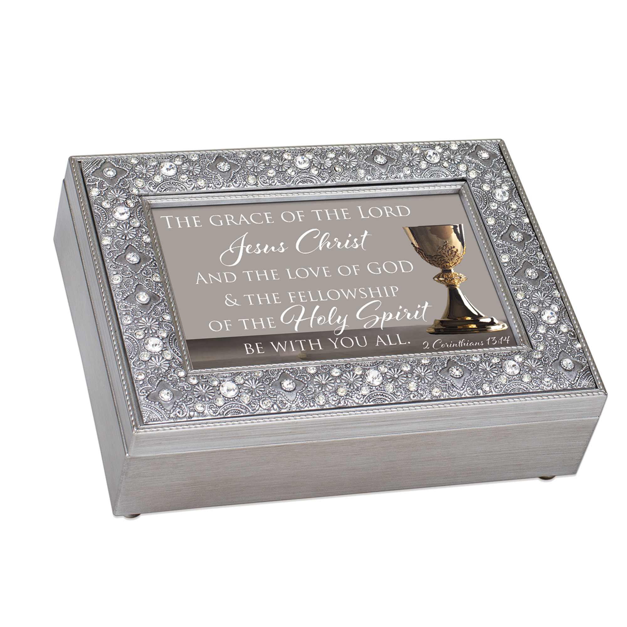 Trinx Ellaina Filigree Grace of Jesus Christ Memory Box | Wayfair