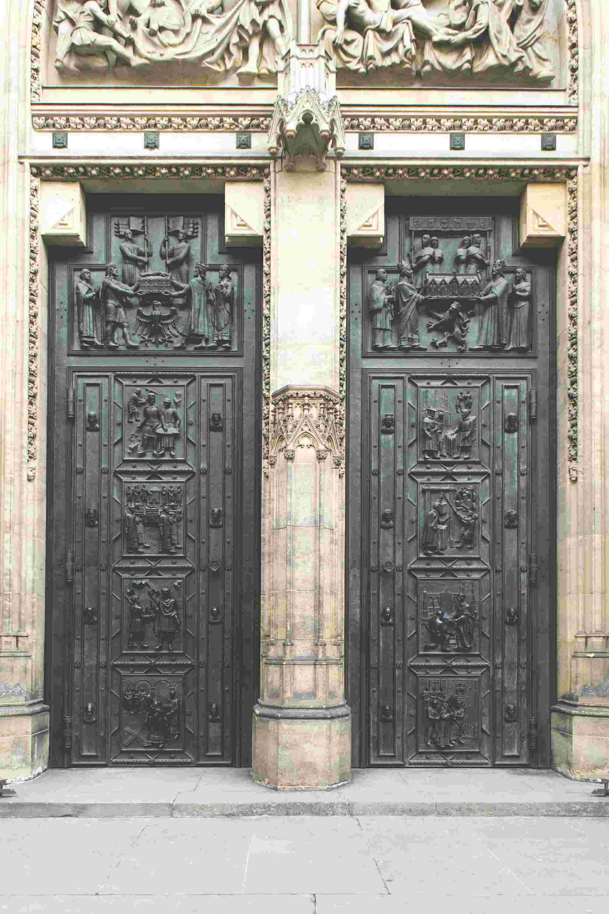 Fleur De Lis Living Two Doors - Wrapped Canvas Photograph | Wayfair