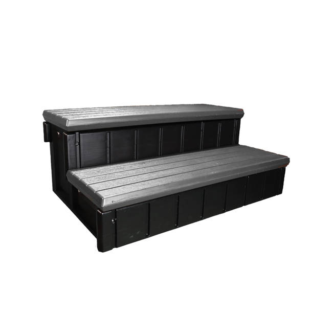Confer Plastics 23'' D Slip Resistant Hot Tub Step & Reviews | Wayfair