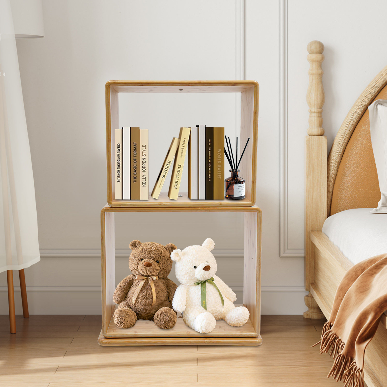 Ebern Designs Creative Open Floor Standing Bookcase | Wayfair