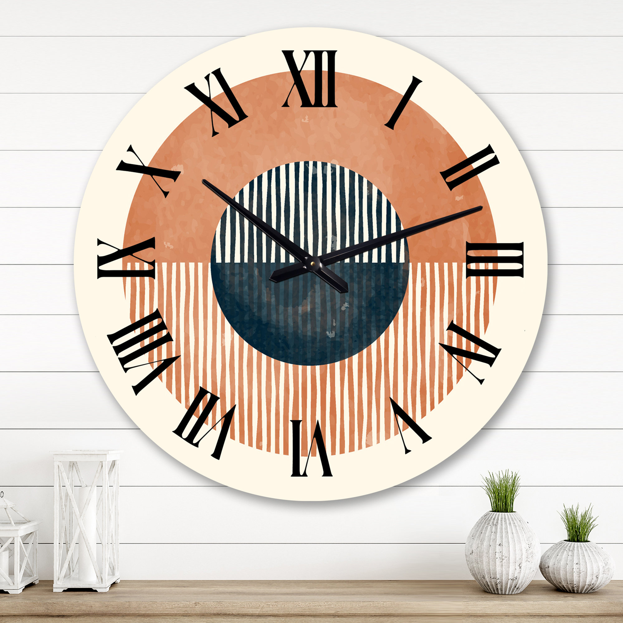 East Urban Home Abstract Lunar Mid Century Designs I - Mid-Century ...