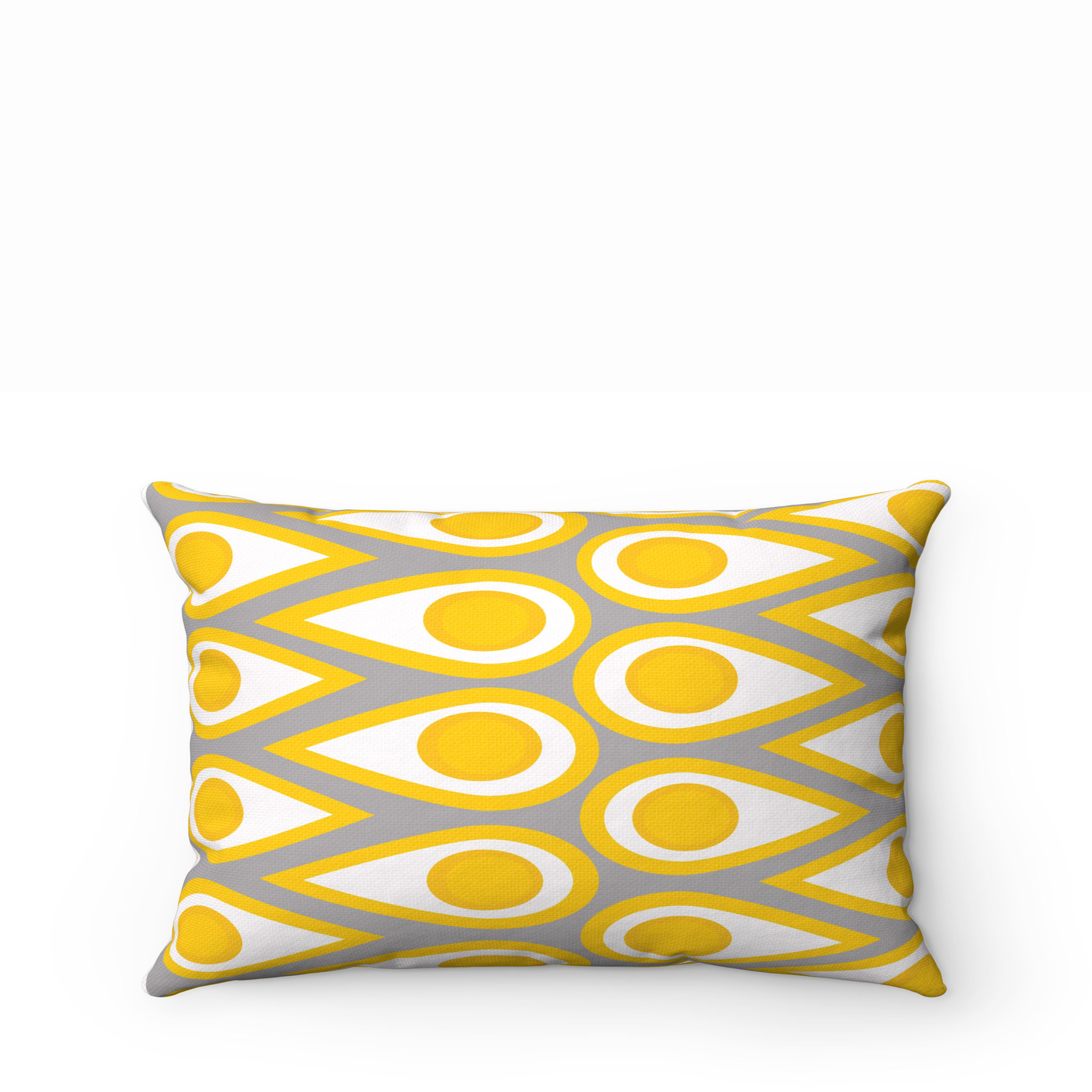 Crash Pad Designs Outdoor Pillows Geometric Indoor/Outdoor Reversible ...