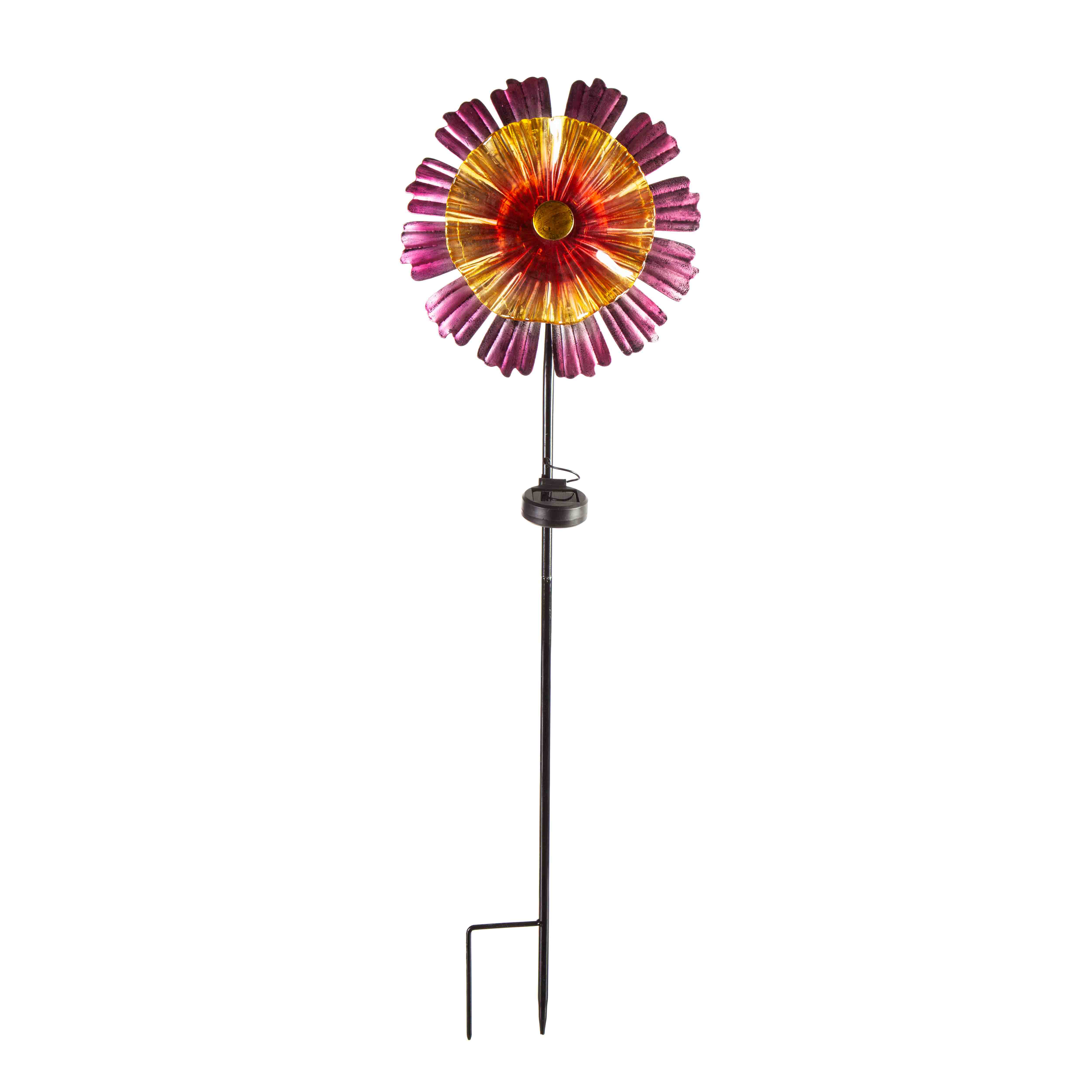 Arlmont & Co. Ledjon Petals Floral Garden Art | Wayfair