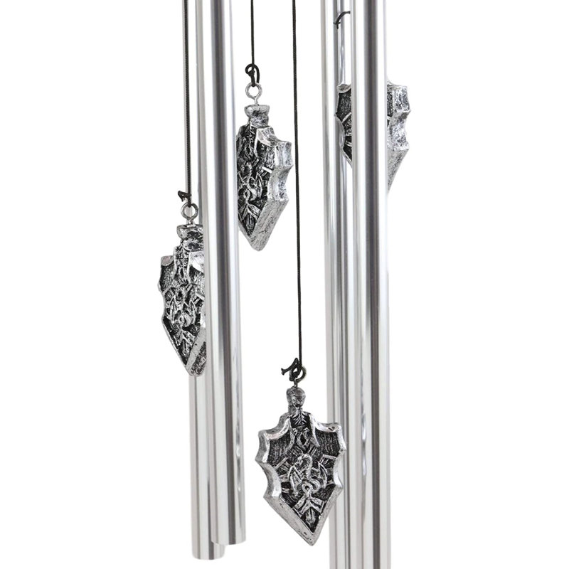 Trinx Chandless Medieval Dragon Wind Chime | Wayfair