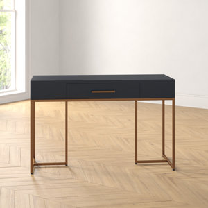 George Oliver Tyler-Jay Solid Wood Base Writing Desk & Reviews | Wayfair