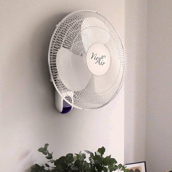 Vie Air Vie Oscillating Wall Mounted Fan & Reviews | Wayfair