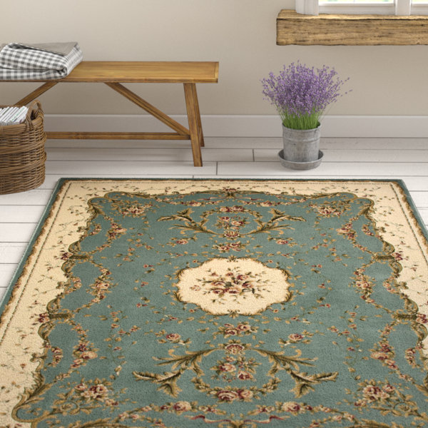August Grove® Sherley Floral Indoor Rug & Reviews | Wayfair