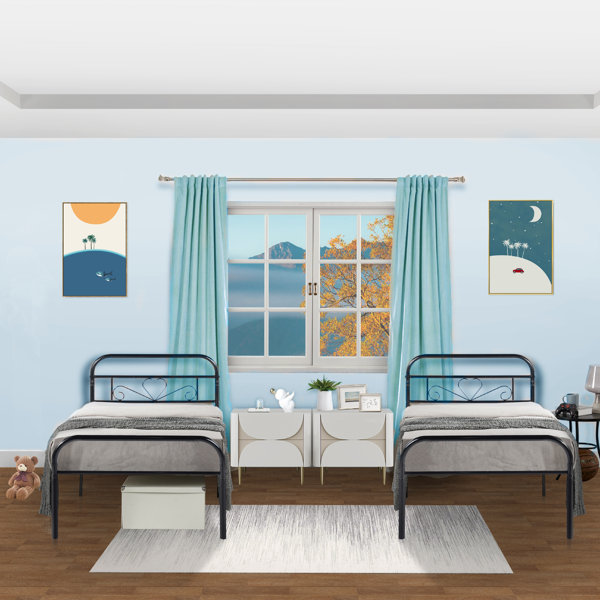 Winston Porter Jannuel Metal Bed & Reviews - Wayfair Canada