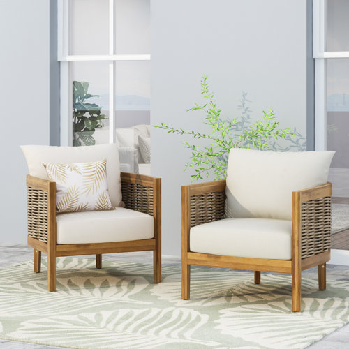 Outdoor Club Chairs You'll Love | Wayfair