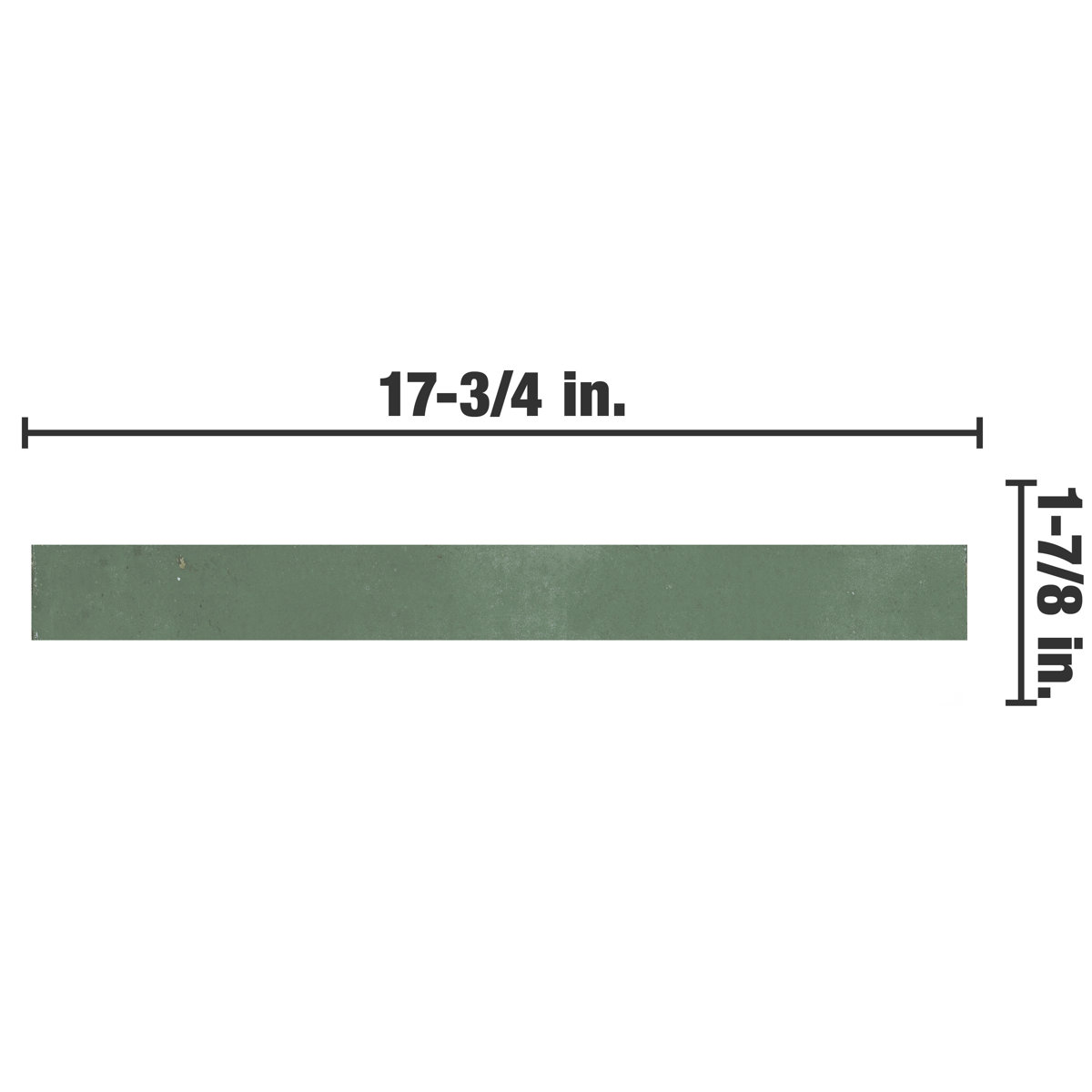 Merola Tile Phoenix 1.88" x 18" Porcelain Wall & Floor Tile | Perigold