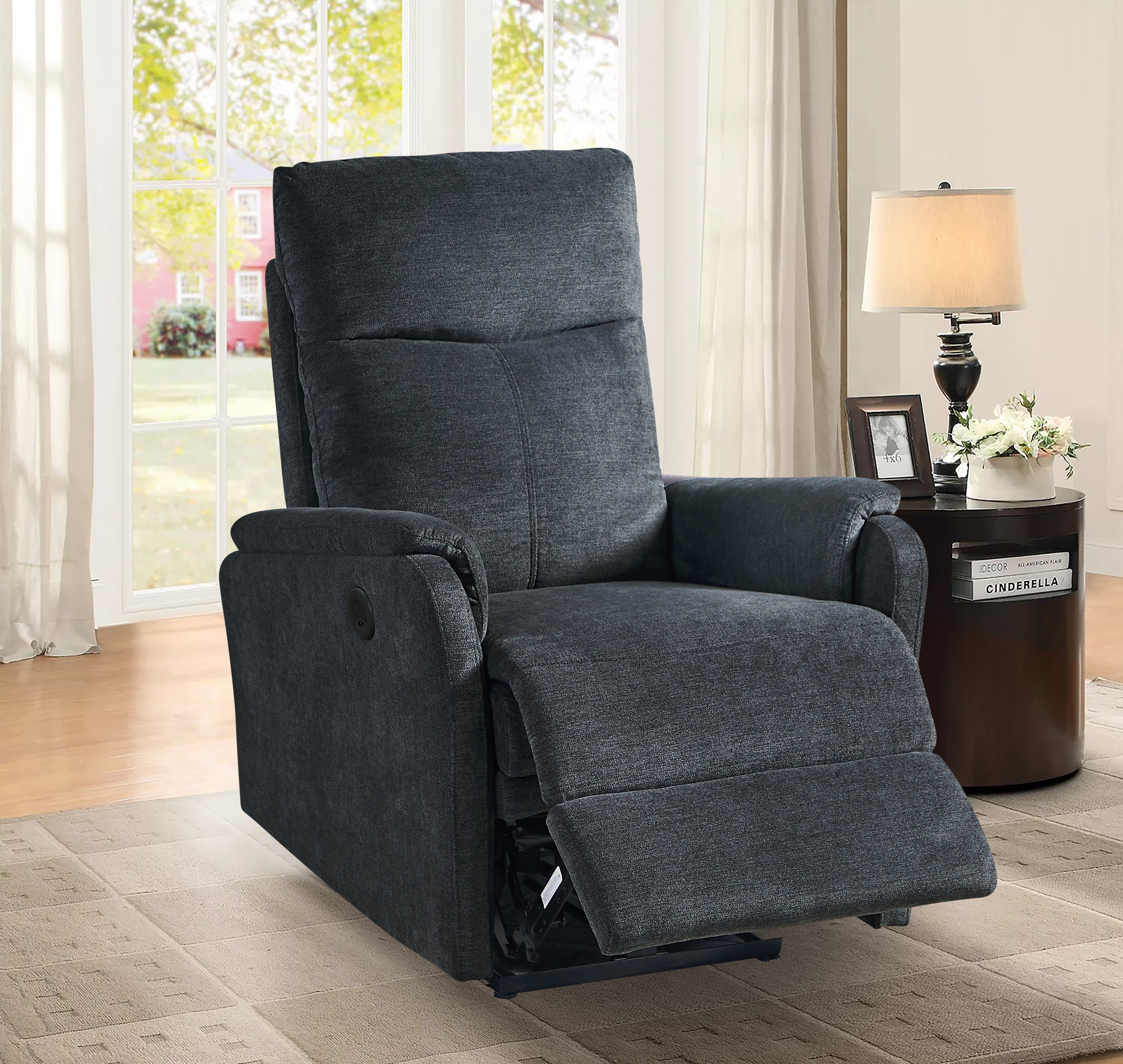 Latitude Run® Gerni Electric Compact Upscale Anti Skid Fabric Single ...