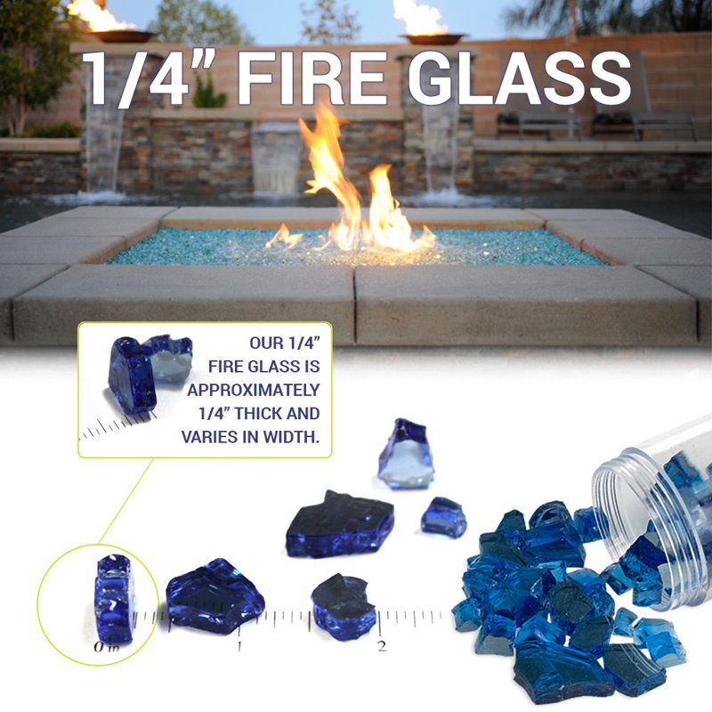 American Fireglass Fire Pit Glass & Reviews | Wayfair