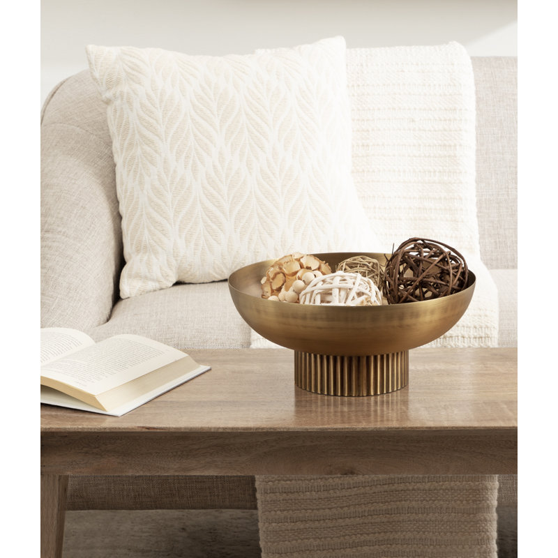 Joss & Main Sealy Round Metal Decorative Bowl | Wayfair