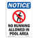 SignMission Osha Notice No Running Allowed Sign - Wayfair Canada