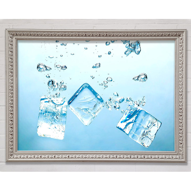 Bright Star Ice Cubes Bubbles - Single Picture Frame Art Prints ...