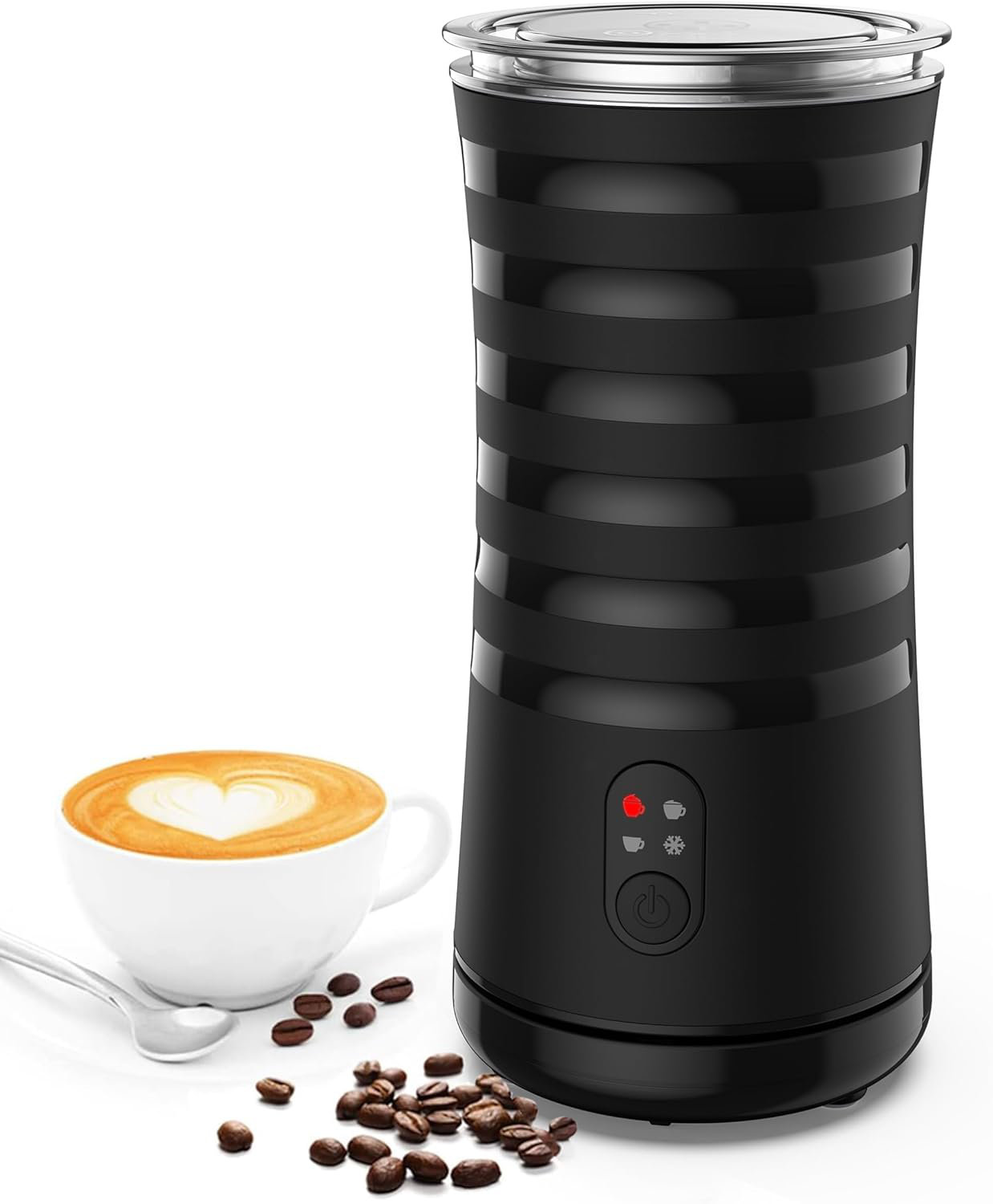 Taotronics Milk Frother And Steamer, 4-in-1 Milk Frother For Coffee ...