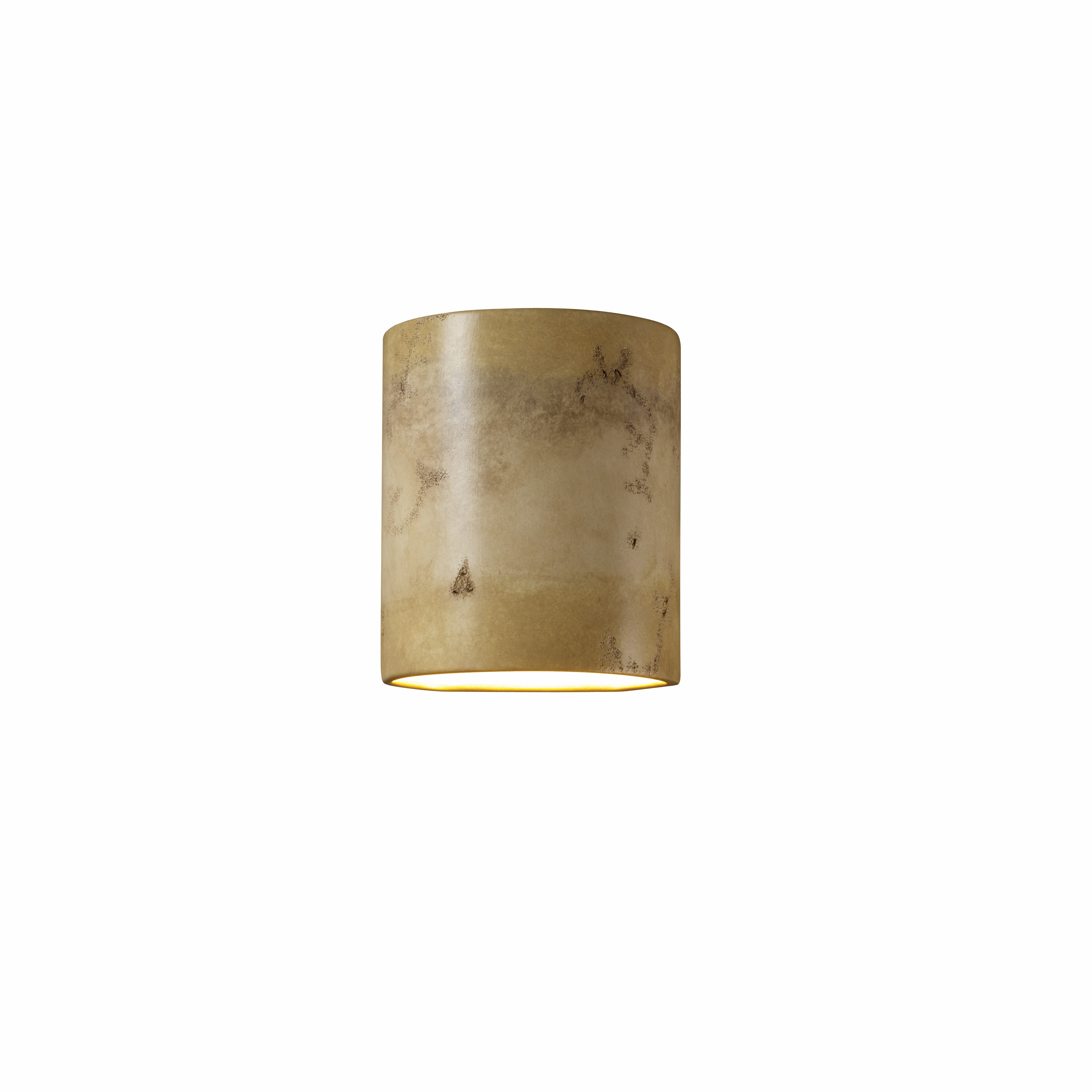 Justice Design Group Sun Dagger Ceramic LED Flush Mounted Sconce | Wayfair
