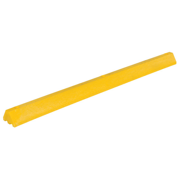Vestil CS-S72-Y Plastic Car Stop, 72 Length, 6 Width, 4 Height, Yellow ...