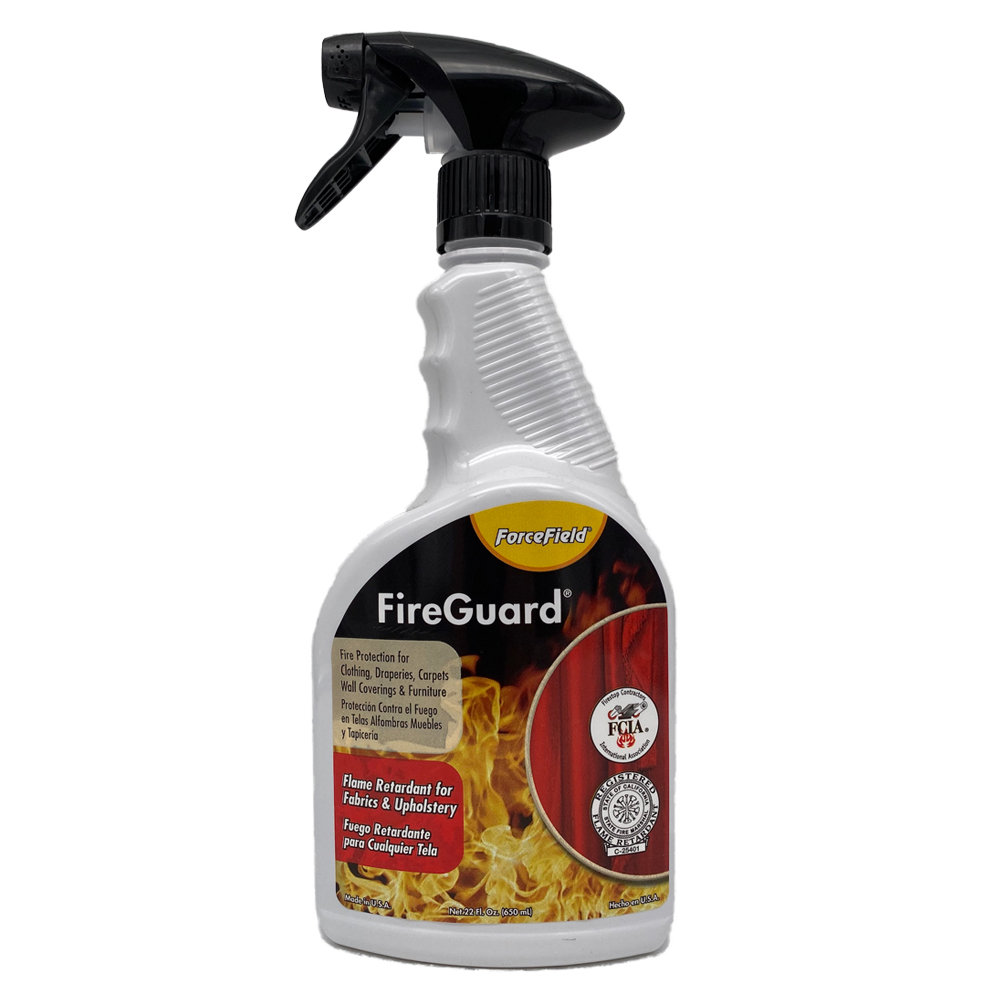 Shield Industries FireGuard for Fabrics - Text | Wayfair