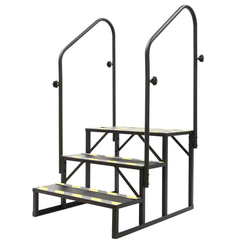 WFX Utility™ 3 - Step Steel Small Step Ladder | Wayfair