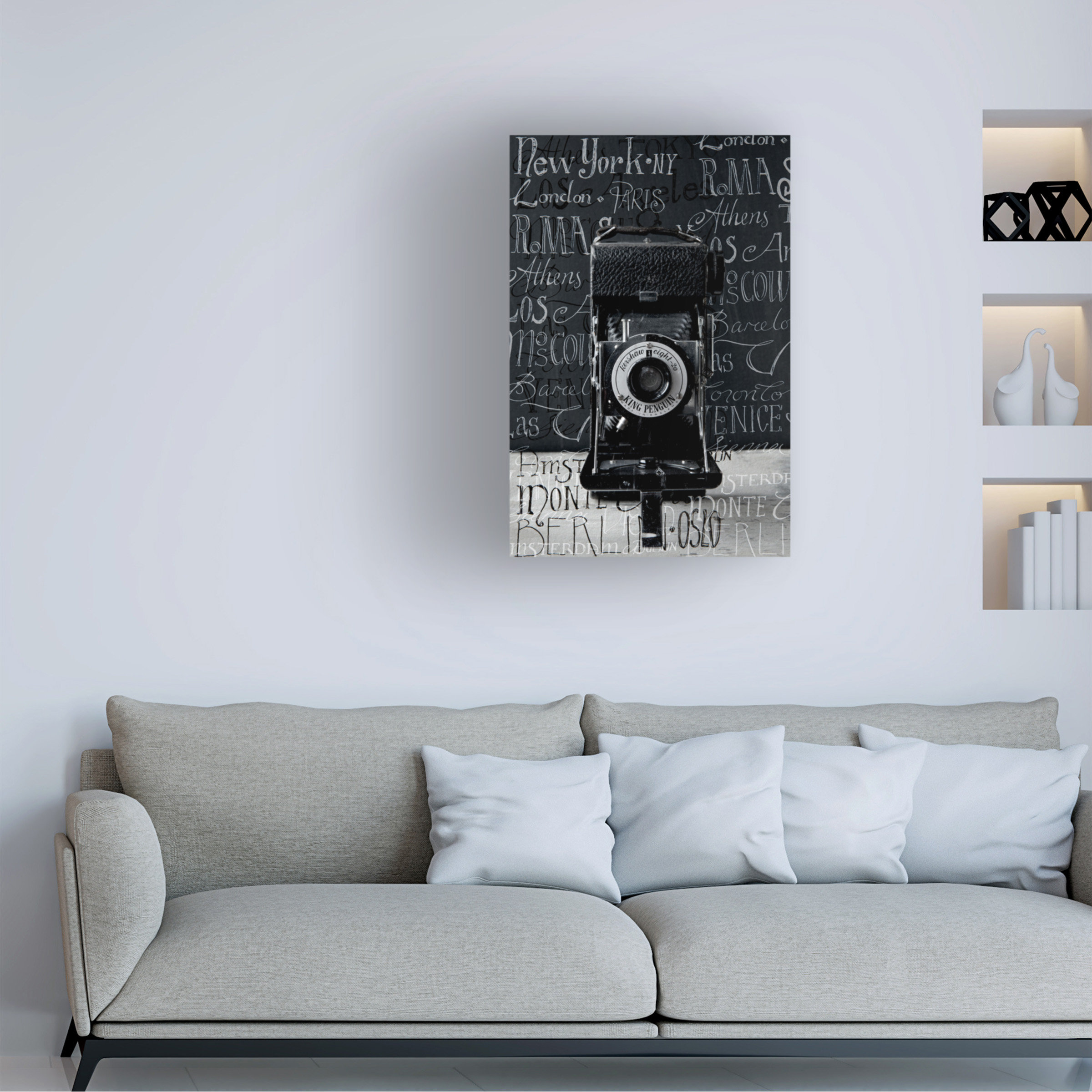 Trademark Fine Art Symposium Design ''Cities'' Canvas Art | Wayfair