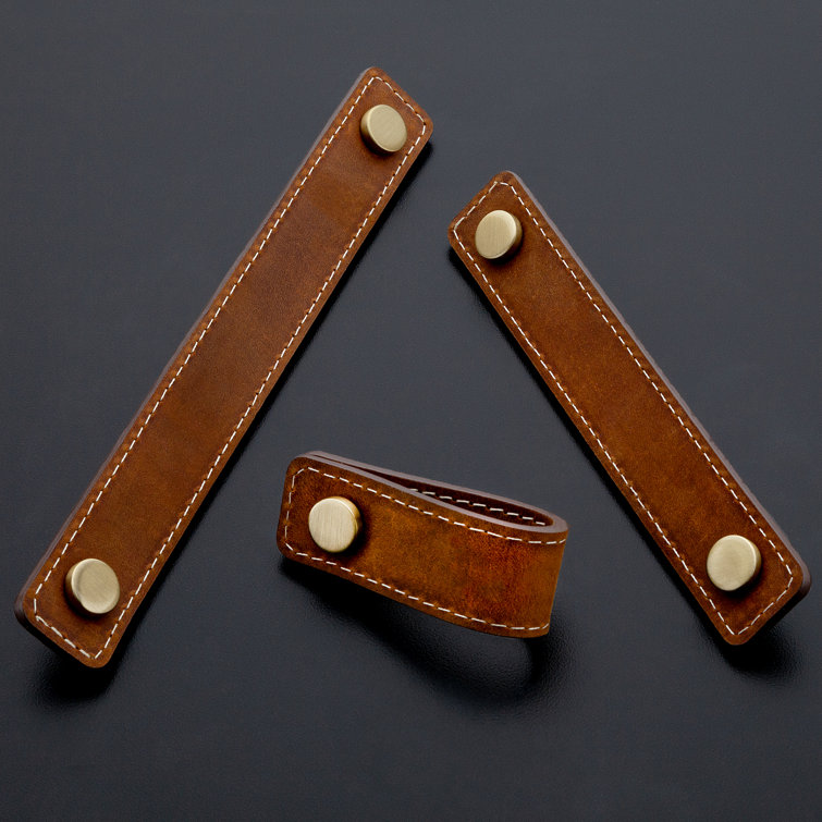 Sumner Street Home Hardware Saddle Leather Loop Pull & Reviews ...