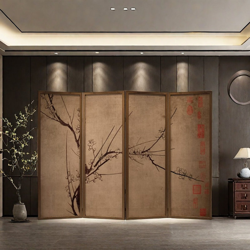 A Bestiary Living Solid wood plum screen - Wayfair Canada