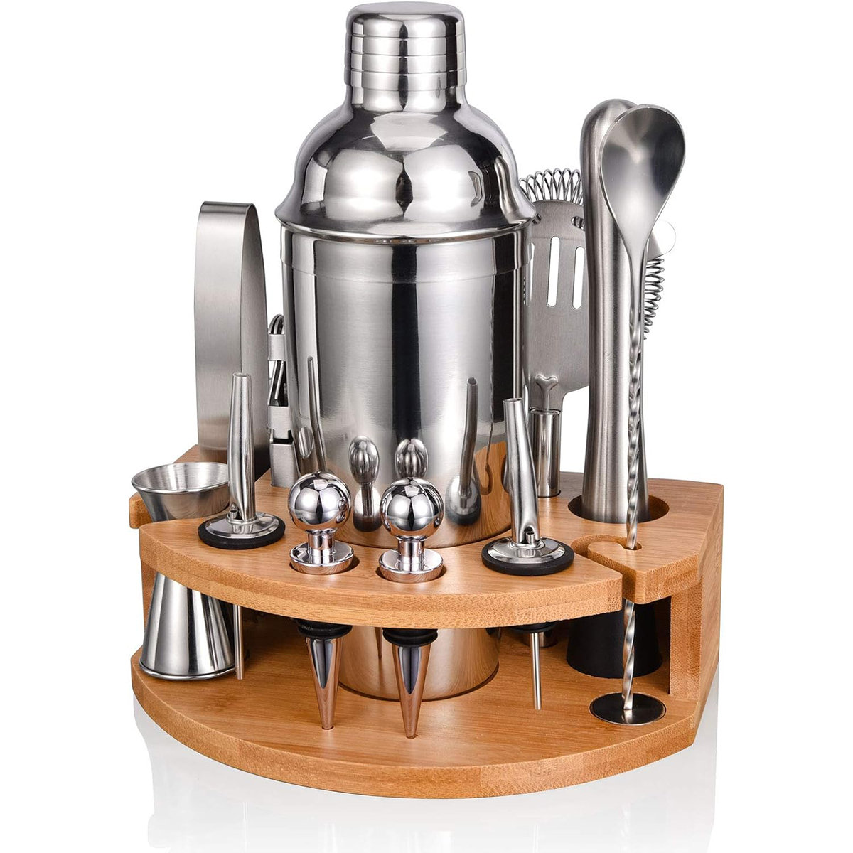 Red Barrel Studio® Stainless Steel Bar Tool Set | Wayfair