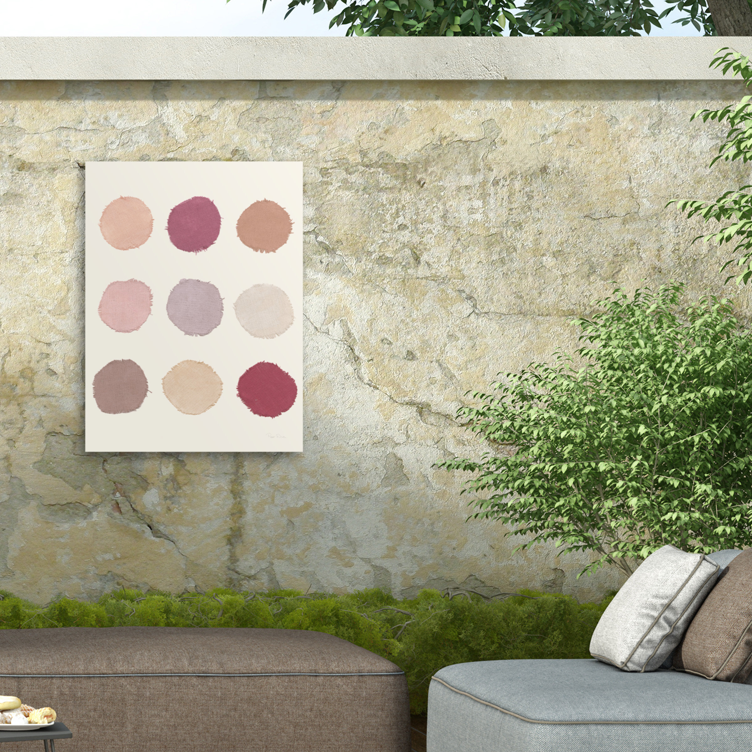 Winston Porter Piper Rhue Mesa Designs VII Outdoor Canvas | Wayfair