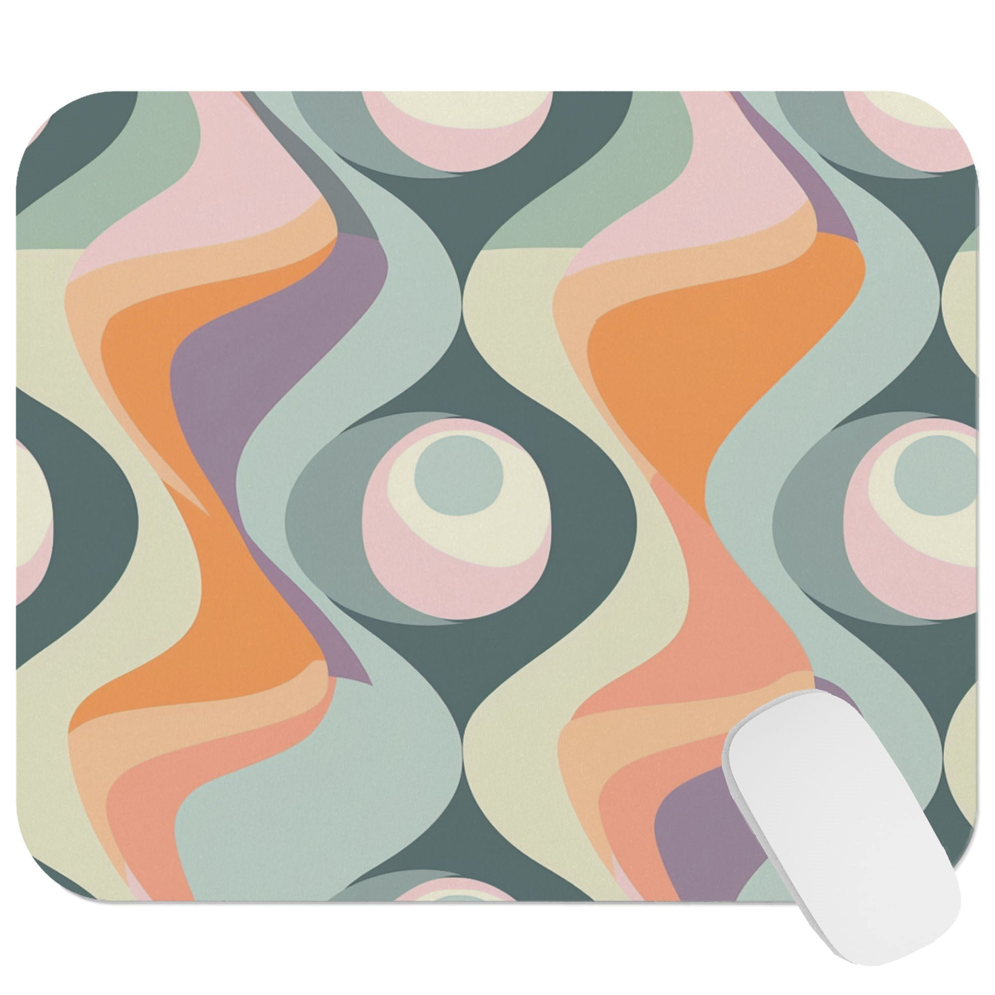 Dakota Fields Abstract Retro Hippie Groovy 70s Pattern II Retro Gaming ...