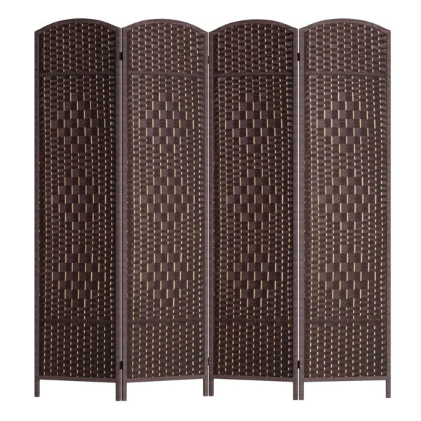 Red Barrel Studio® Room Divider Folding Privacy Divider 6 Ft Indoor ...