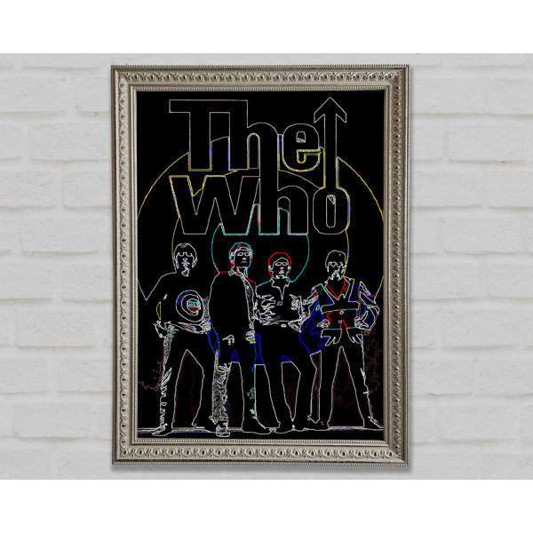 Bright Star The Who Silver - Single Picture Frame Print | Wayfair.co.uk