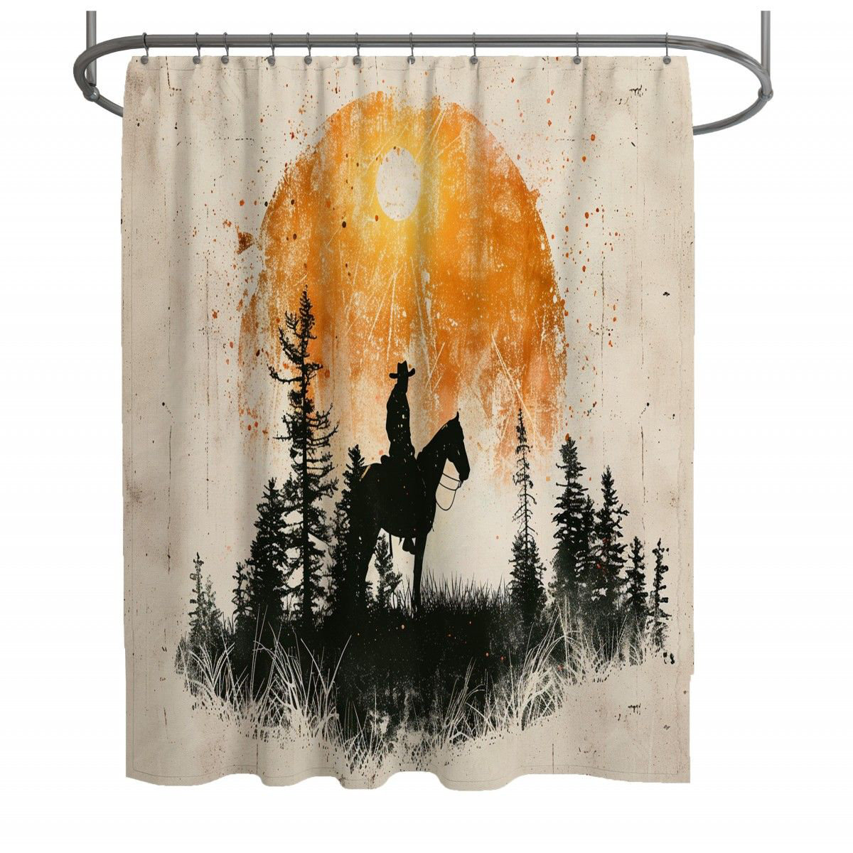 Brayden Studio Darrence Shower Curtain | Wayfair