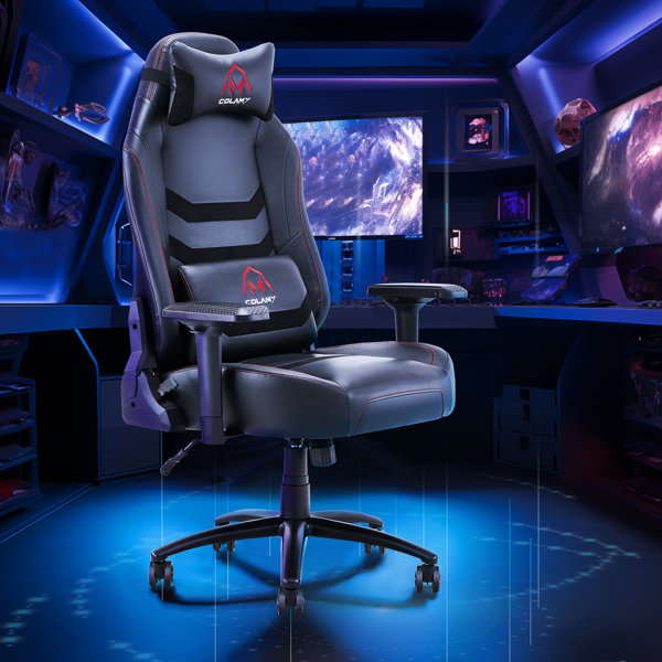 Inbox Zero Big and Tall 400lbs Ergonomic Reclining Racing Game Chair ...