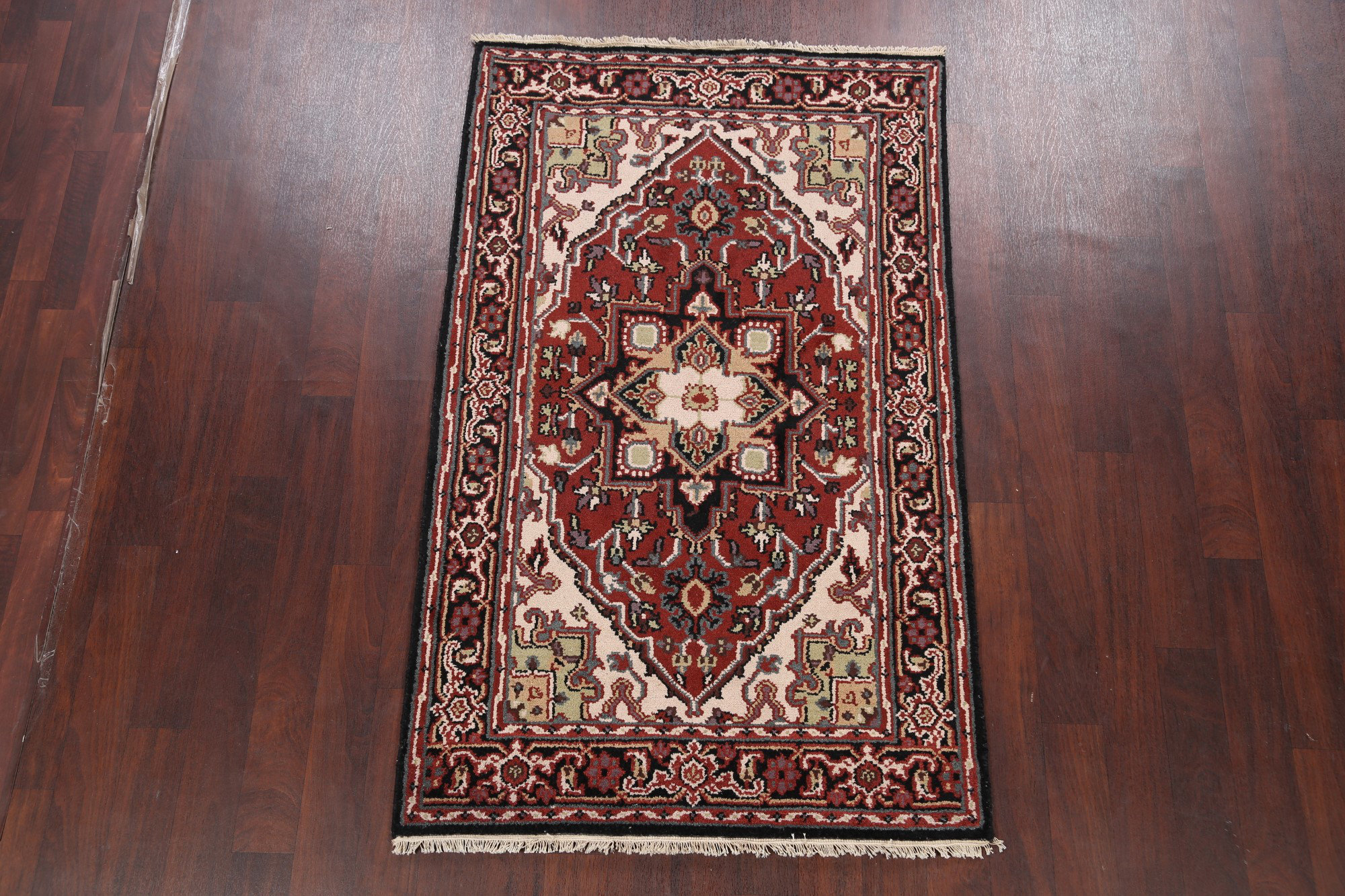 Isabelline Geometric Traditional Oriental Area Rug 4x6 | Wayfair