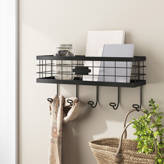 Williston Forge Dickinson Metal Wall Organizer & Reviews | Wayfair