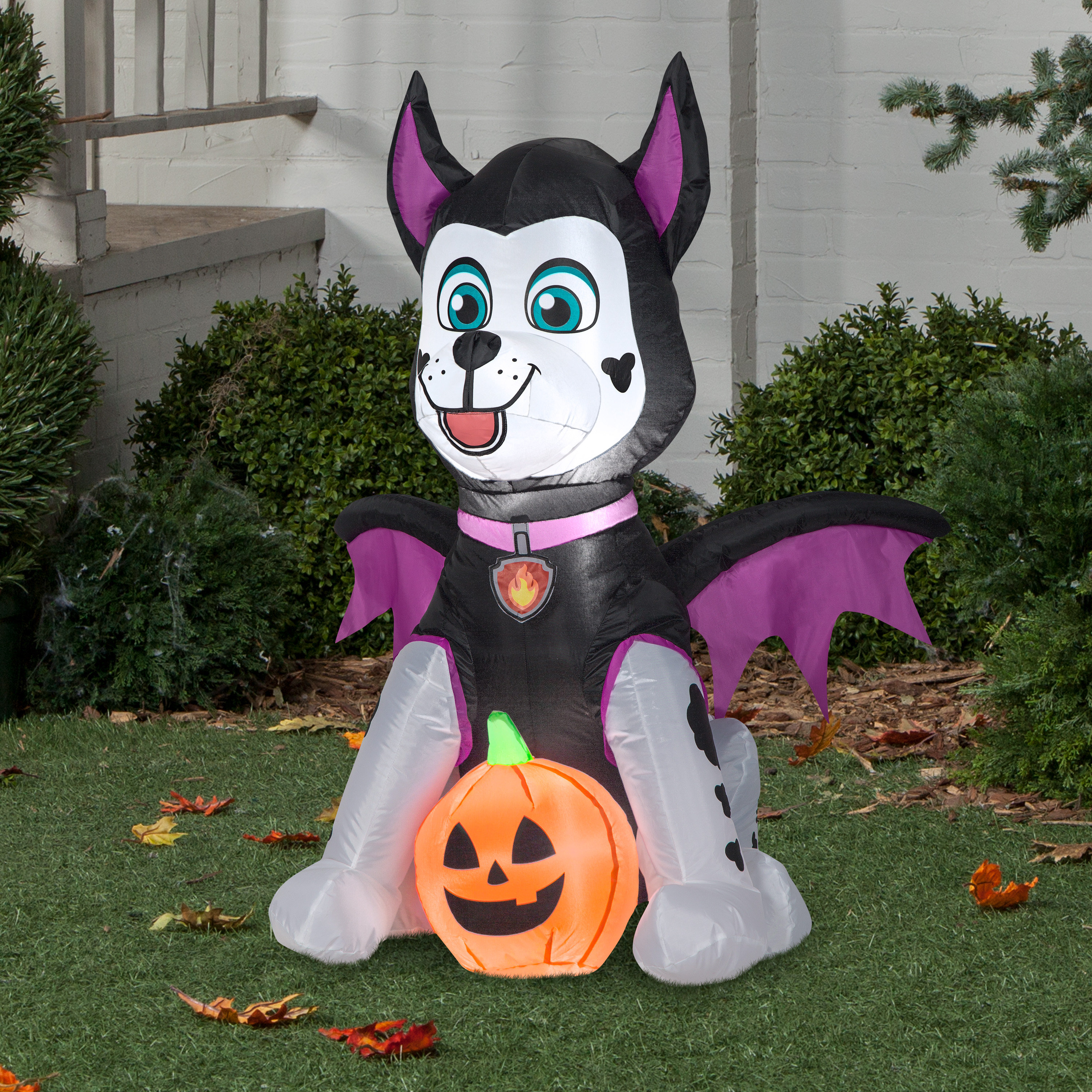 National Tree Company Halloween Marshall from Paw Patrol Inflatable ...