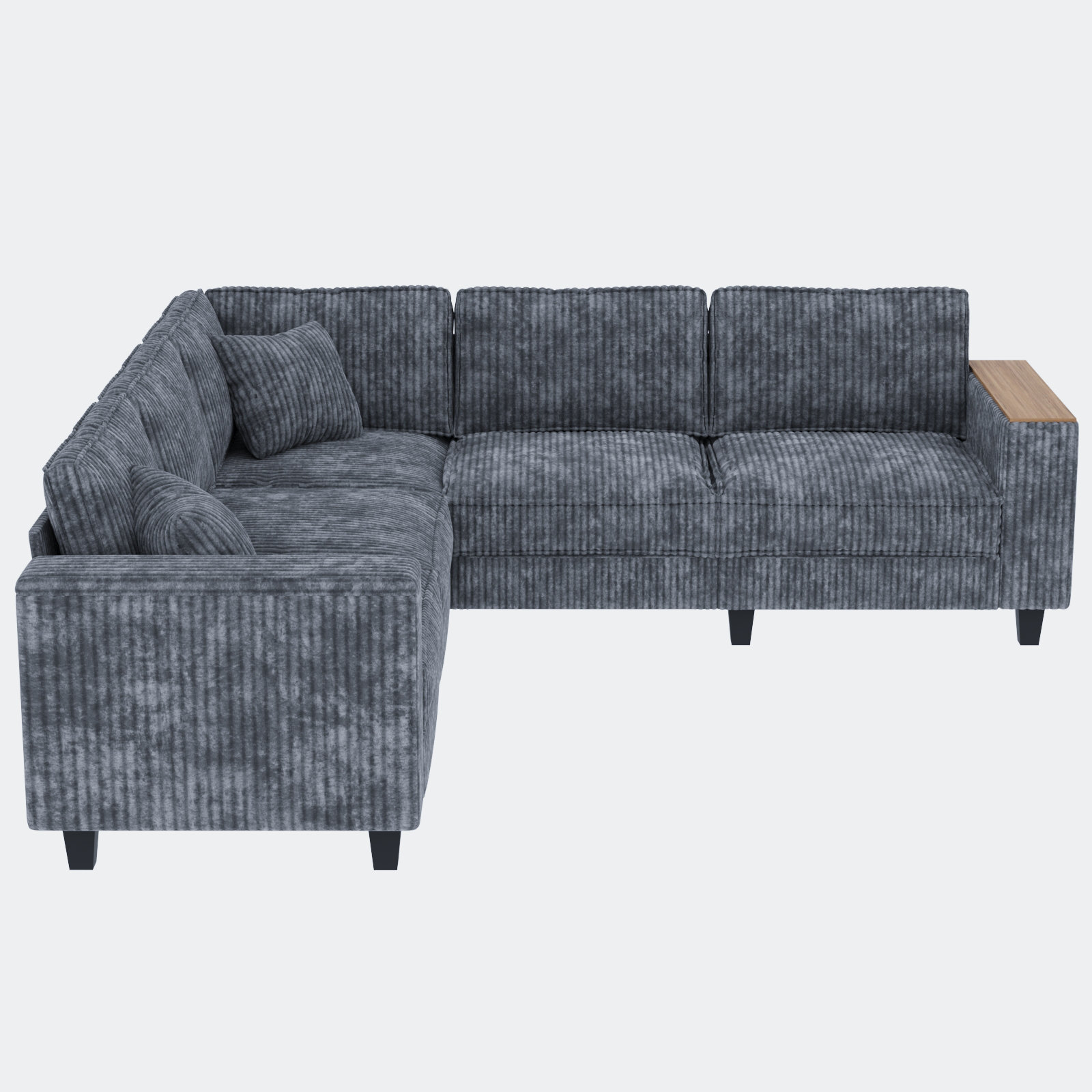 Latitude Run® Corner Couch | Wayfair