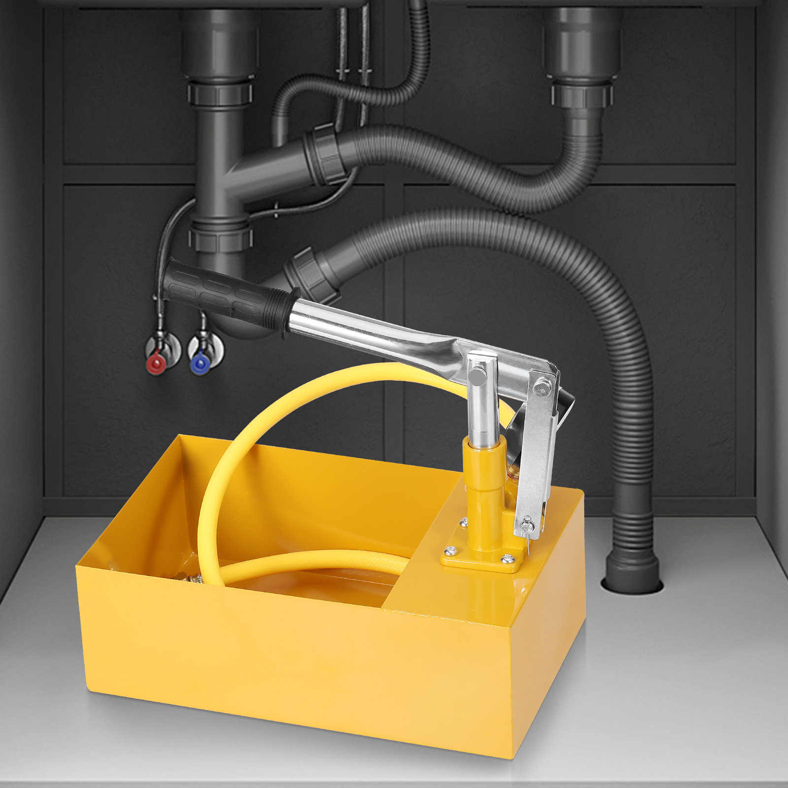 VEVOR Hydrostatic Test Pump, Max 25 bar/362 PSI, Single Valve - Wayfair ...