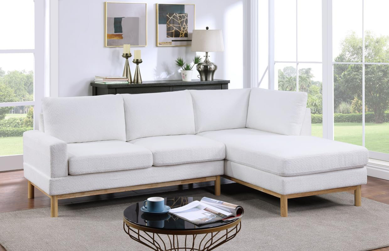 Latitude Run® Nyos Sectional Sofa with Right-Facing Chaise | Wayfair